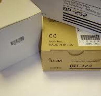 Icom M31.201 BP-252 battery and BC-173 charger pack IC-M31 and IC-M21 ...