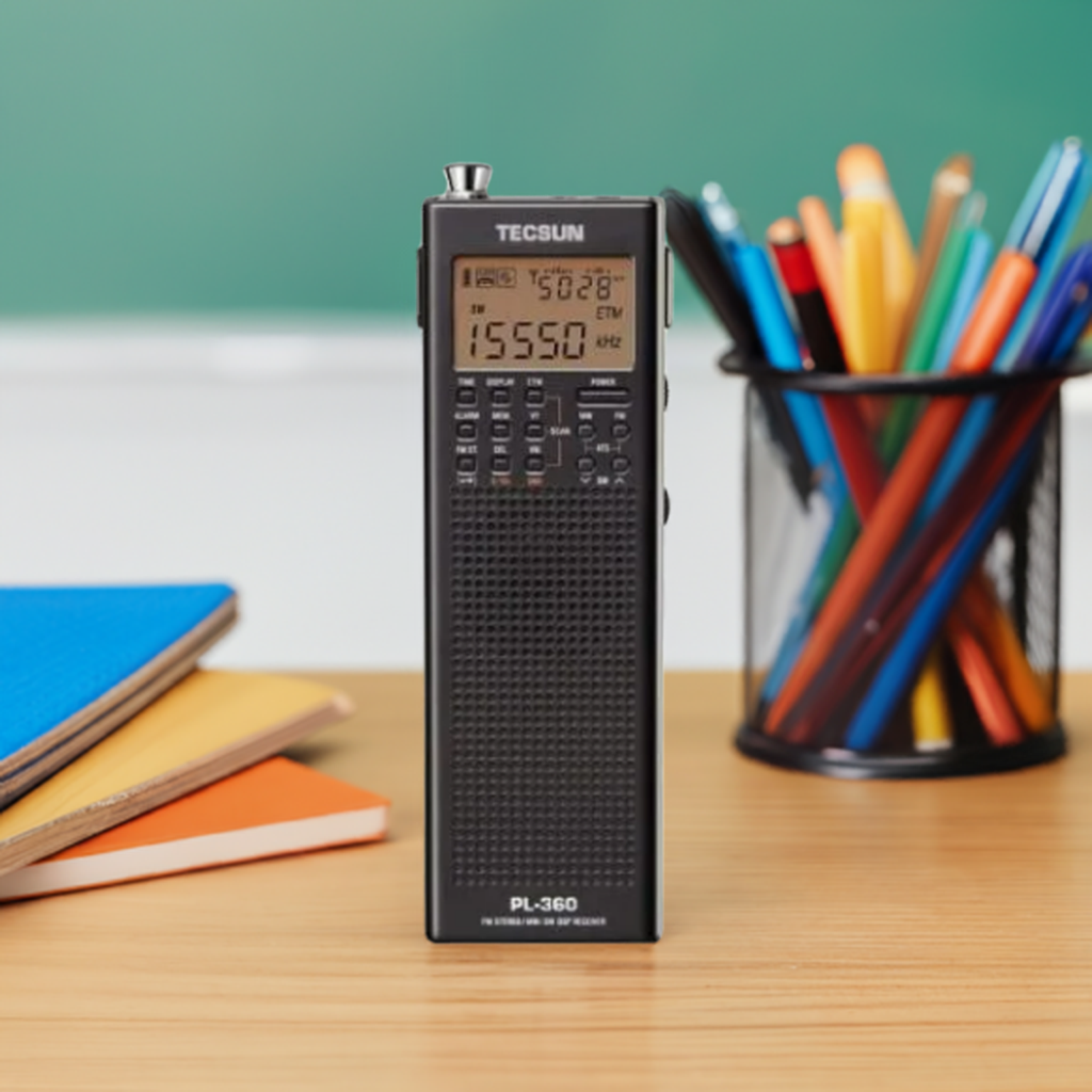 Tecsun pl-360 fm stereo/mw/sw pll dsp worldband receiver at Radioworld UK