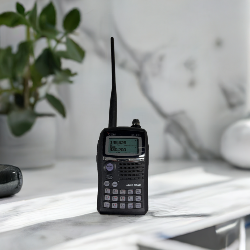 Second Hand Icom IC-E91 VHF/UHF Handheld FM Transceiver - Radioworld UK