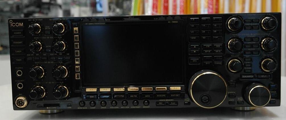 Second Hand Icom IC-7850 celebrate Icoms 50th Anniversary - Radioworld UK