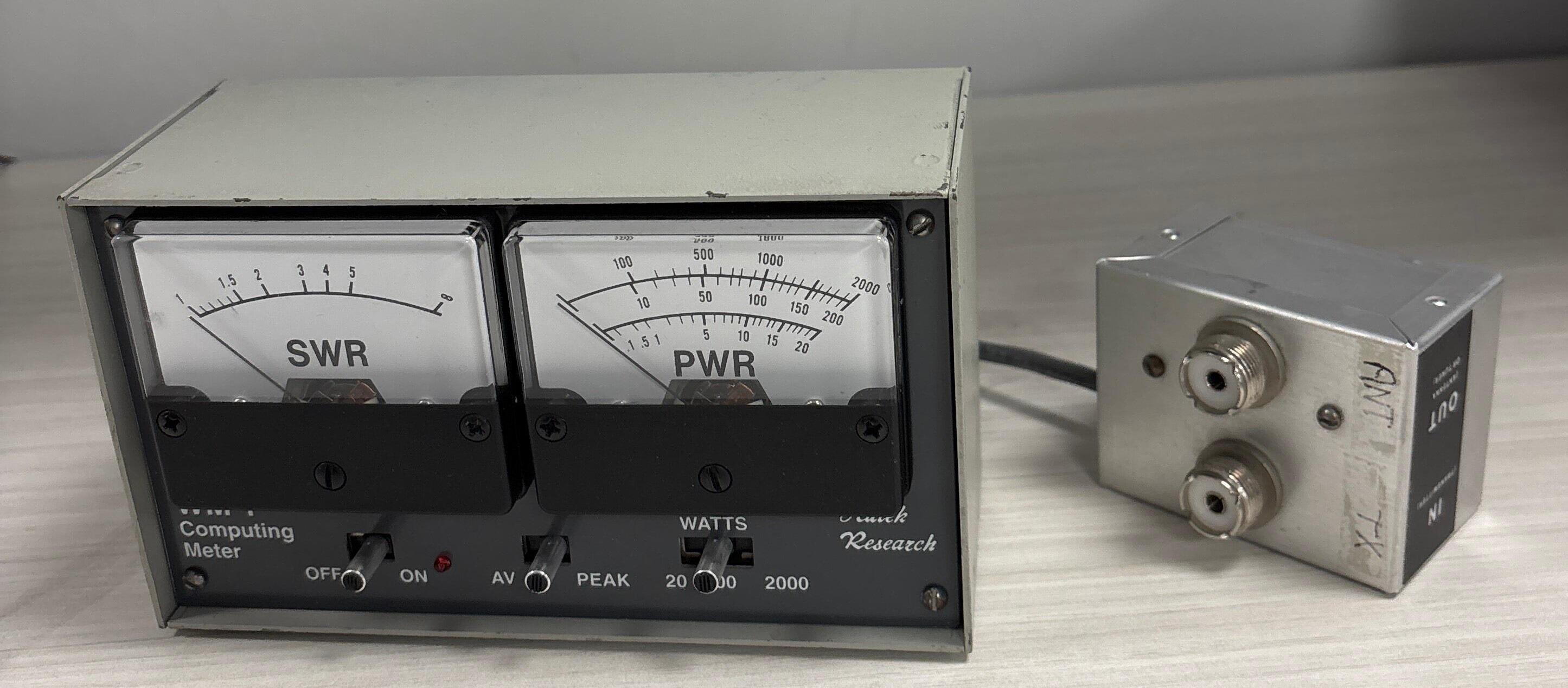Second Hand Autek Research WM-1 SWR Power Active Peak Reading Meter ...