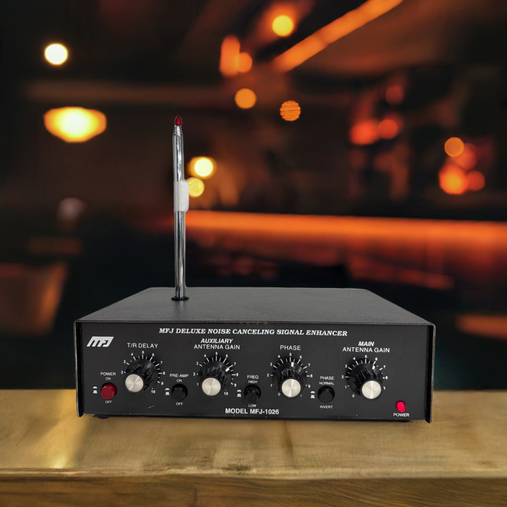 Second Hand MFJ-1026 Active Antenna 1.8–30 MHz with Noise Canceller ...