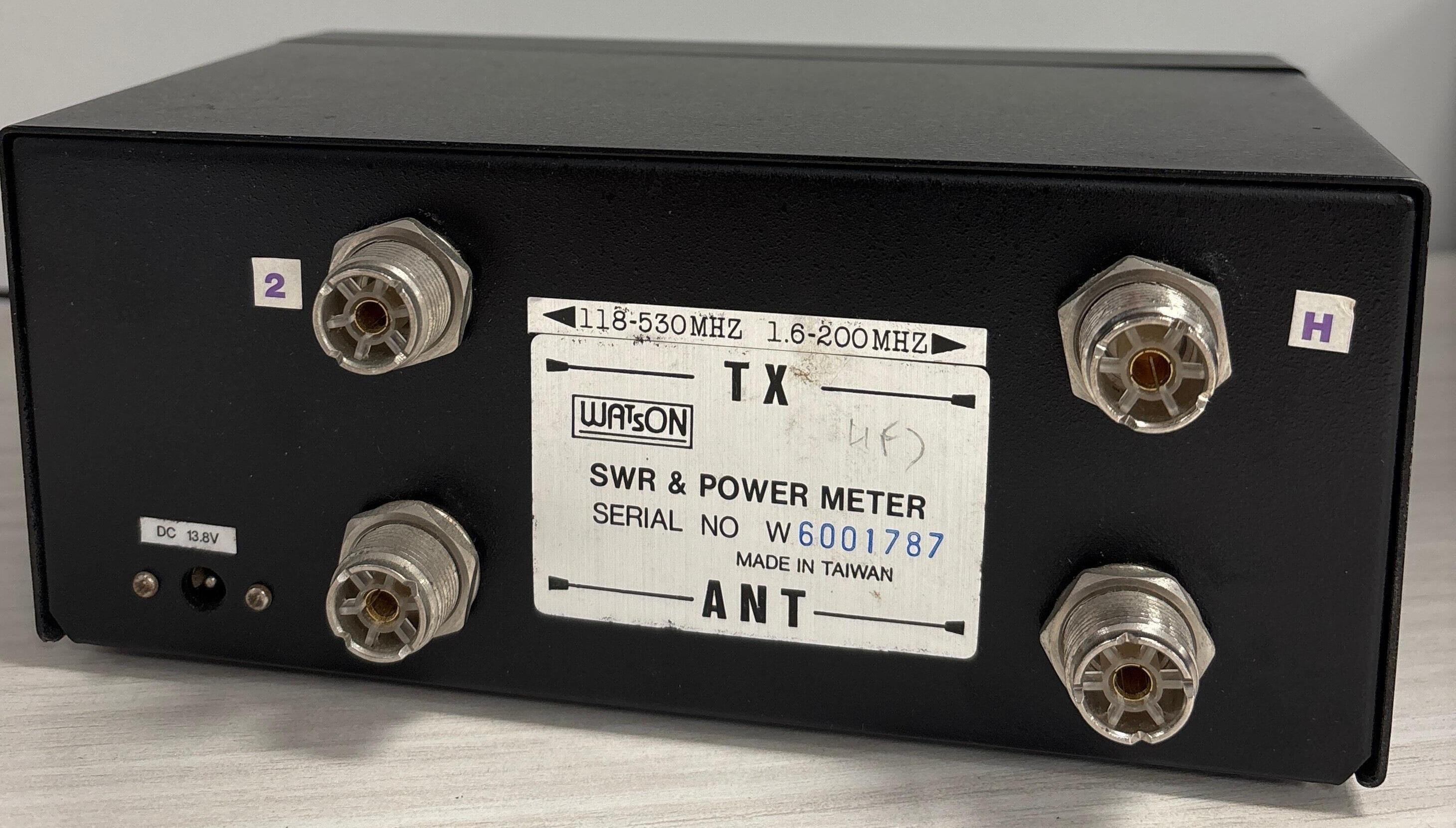 Second Hand Watson W-620 SWR & Power Meter - Radioworld UK