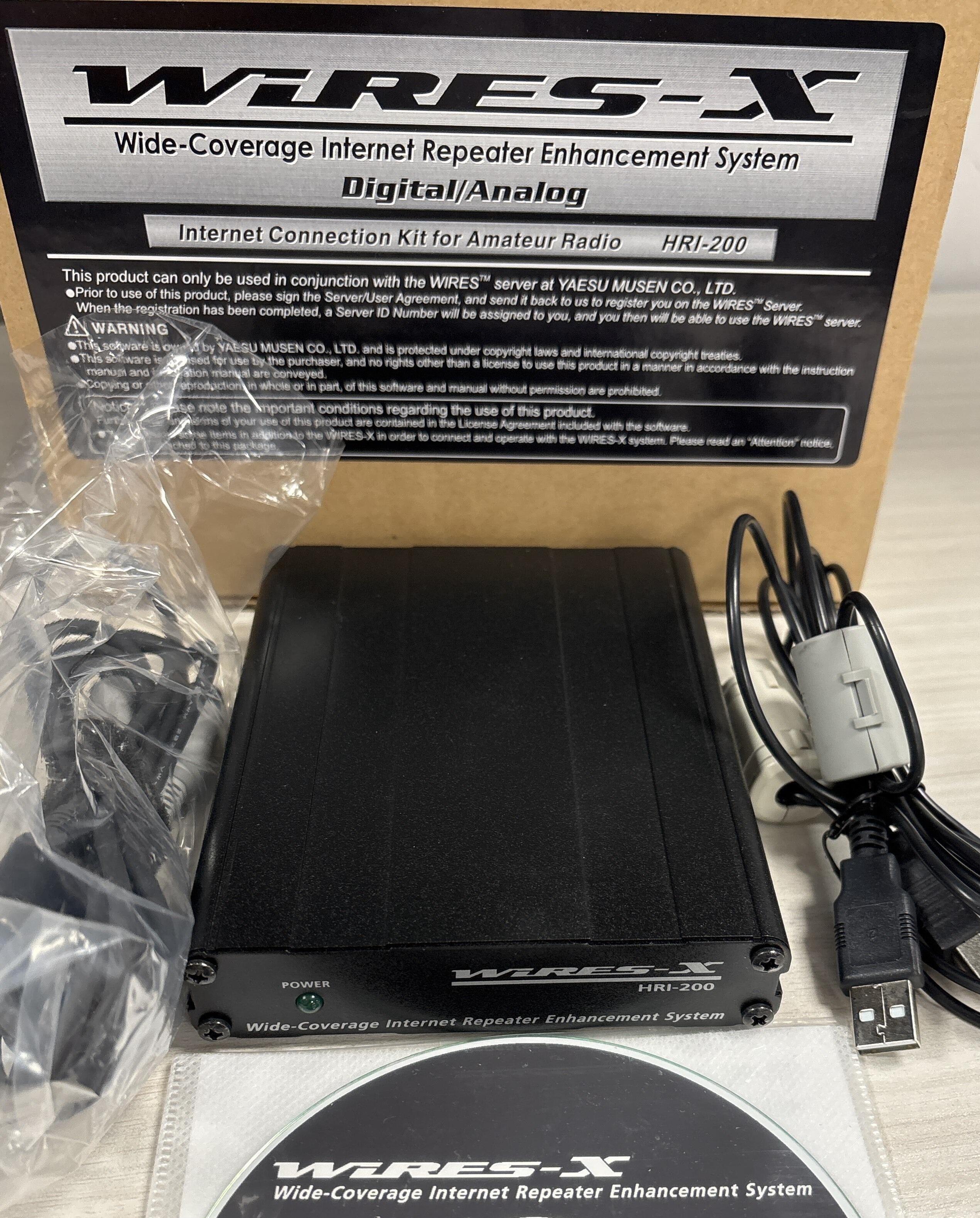 Second Hand Yaesu HRI-200 Wires-X Fusion Box - Radioworld UK