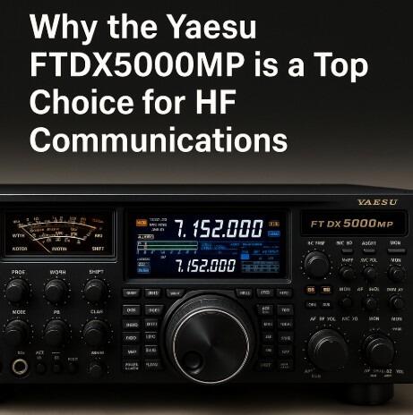Why the Yaesu FTDX5000MP is a Top Choice for HF Communications
