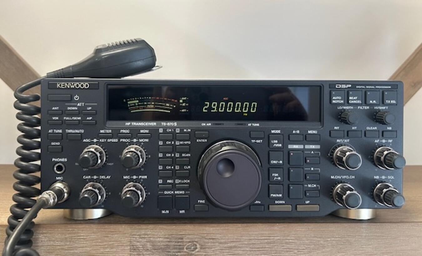 Second Hand Kenwood TS-870S HF Transceiver – Radioworld UK