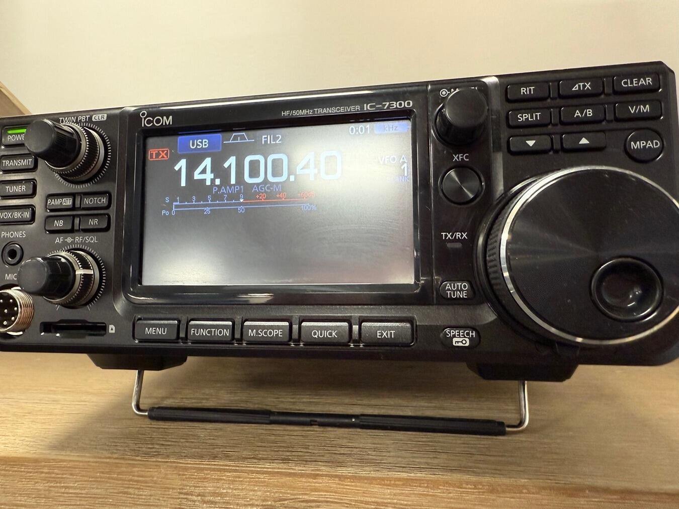 Used Icom IC-7300 SDR HF/50MHz Transceiver – 100W | Radioworld UK
