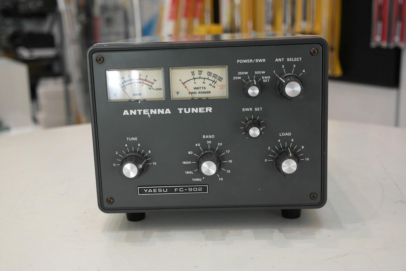 Second Hand Yaesu FC‑902 Manual HF Antenna Tuner – Inline Meter ...