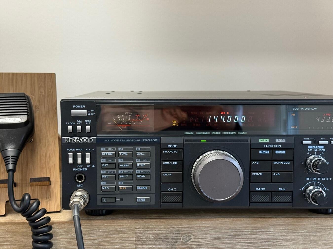 Second Hand Kenwood TS-790E Dual Band All-Mode Transceiver | Radioworld UK