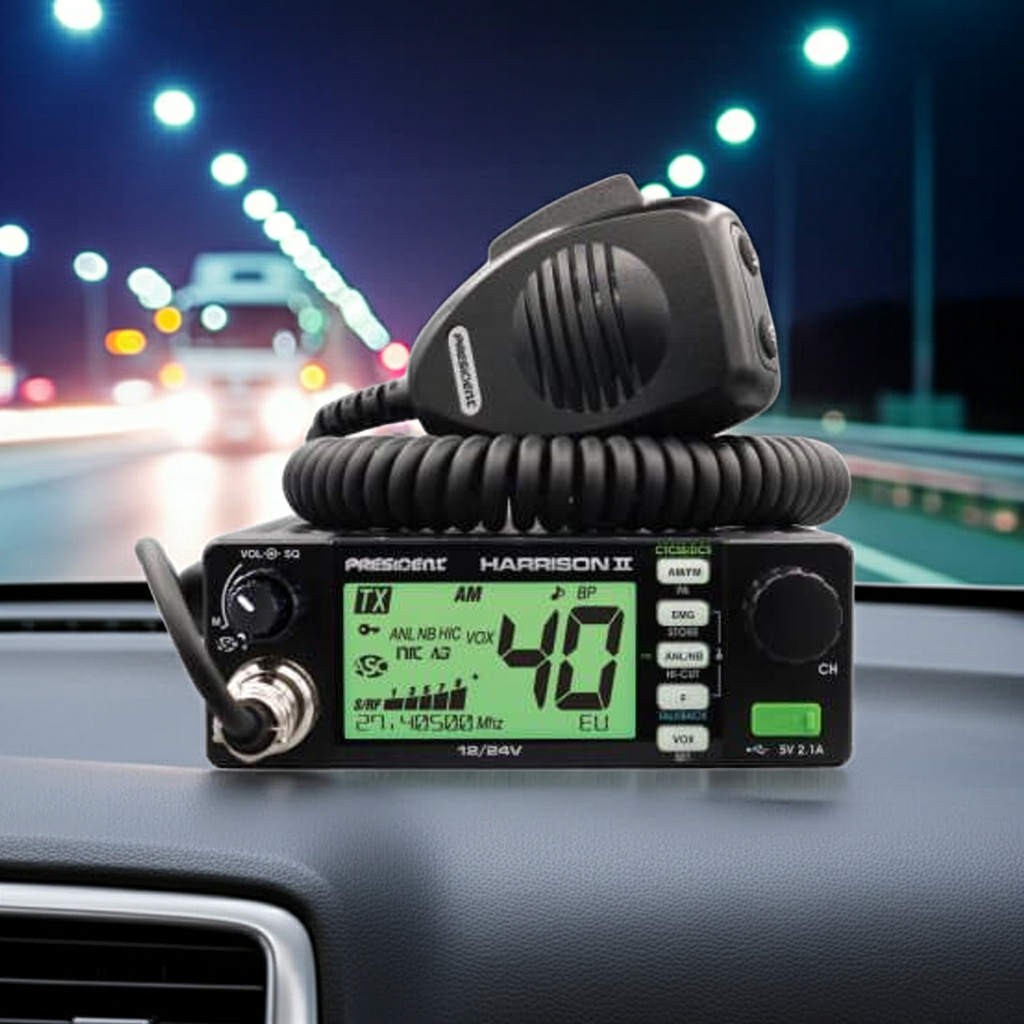 President Harrison II CB Radio – AM/FM, LCD, Radioworld UK
