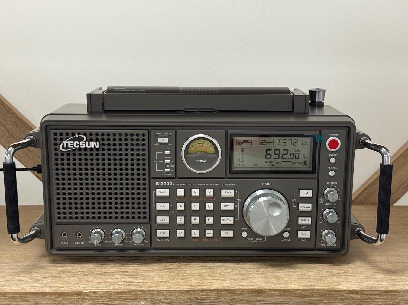 Tecsun S-2200X Used Radio – SSB/Air Band/MW/SW Receiver