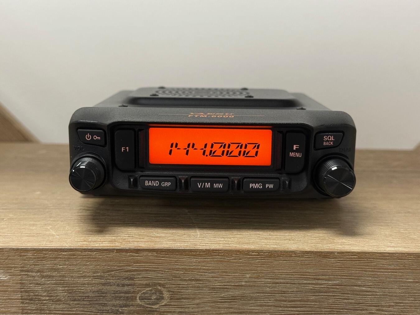 Second Hand Yaesu FTM-6000E dual-band VHF UHF mobile transceiver ...