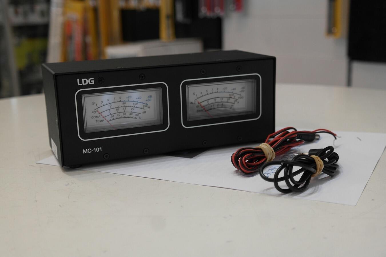 LDG Electronics MC-101 Dual Analog Colour Meter – Multi-Function ...