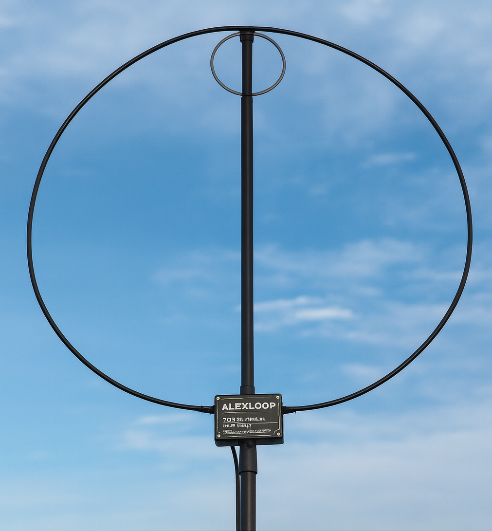 Alex loop antenna 7-30 mhz loop collapsible - Radioworld UK