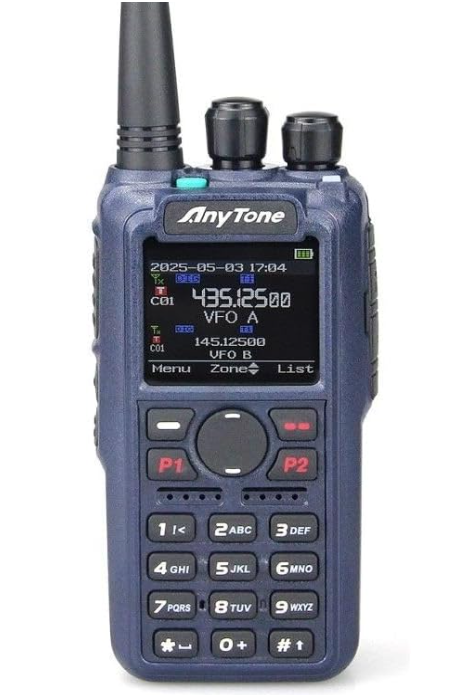 Anytone AT-D890UV Dual-Band DMR/NXDN/Analog VHF/UHF Handheld Radio ...