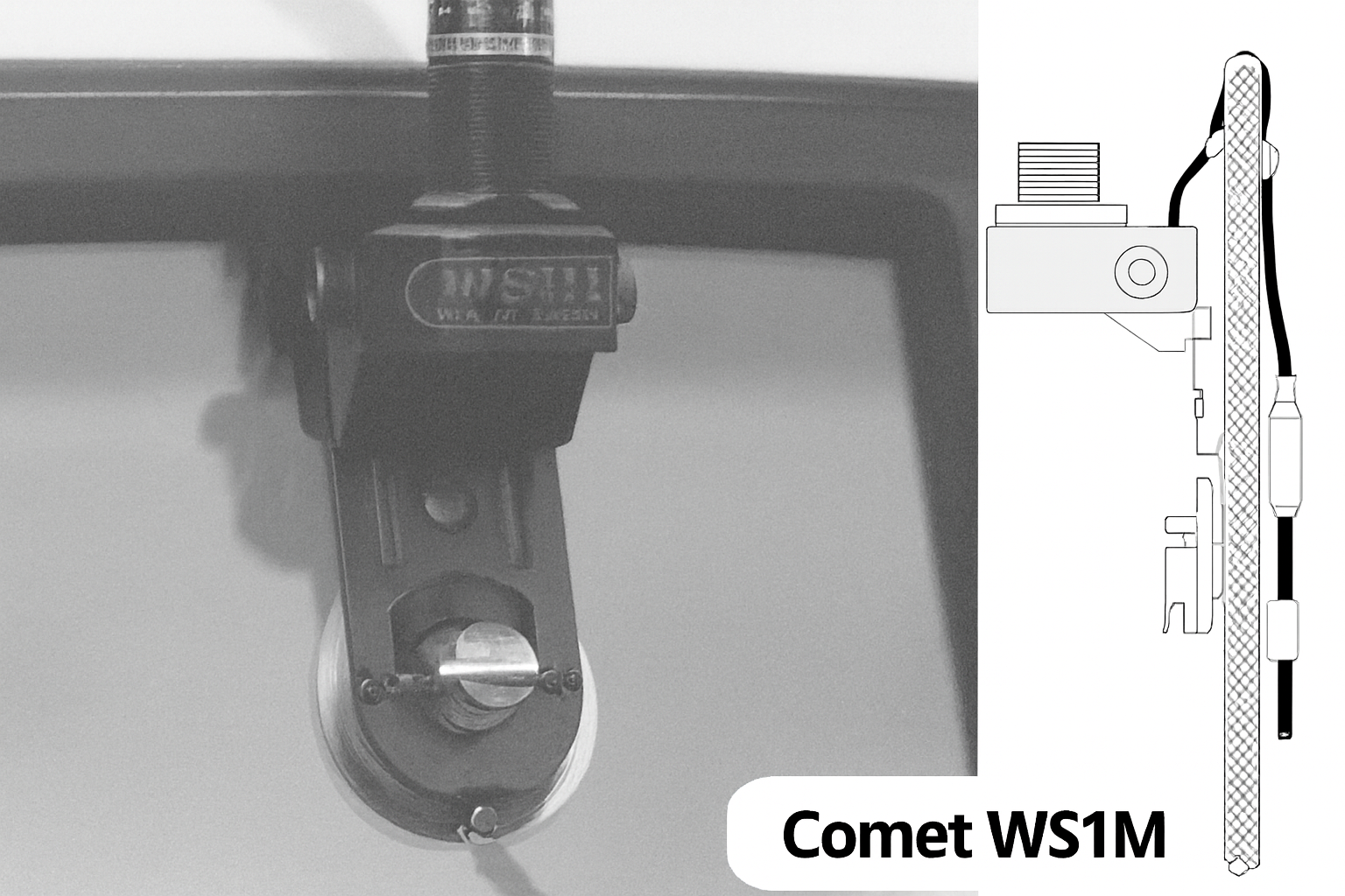 Antenna Window Glass Mount – Secure No‑Drill Vehicle Fit | Radioworld UK