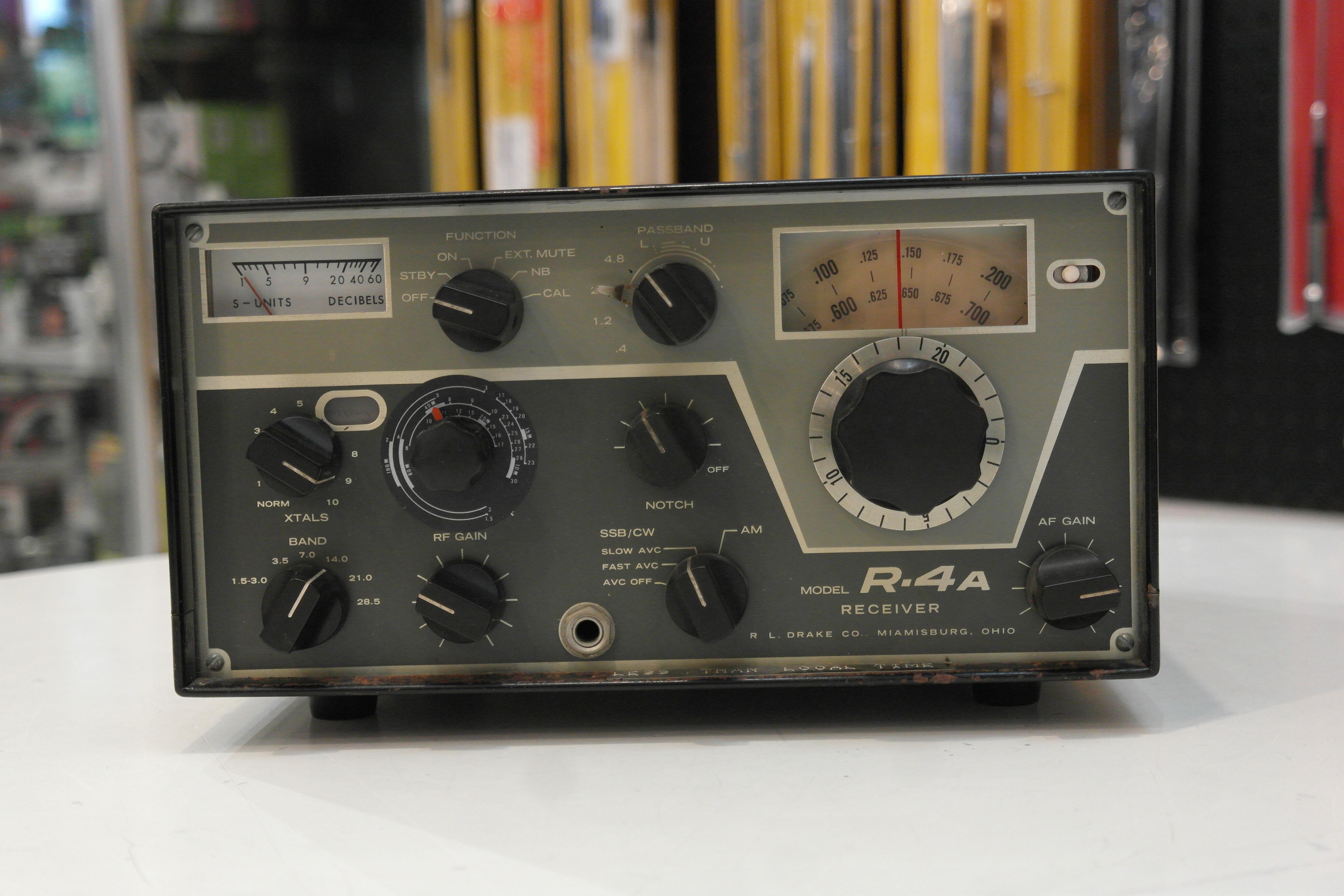 RESCUE RIGS Drake R-4A HF Receiver | Radioworld UK