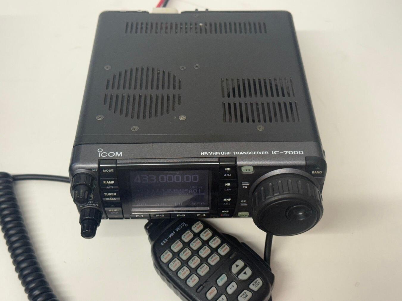 Used Icom IC-7000 HF/VHF/UHF Mobile Transceiver | Radioworld UK