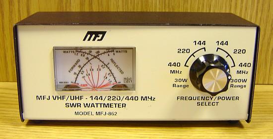 Second Hand MFJ-862 VSWR POWER Meter - radioworld