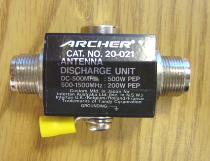 Second Hand Archer Antenna Discharge Unit - radioworld