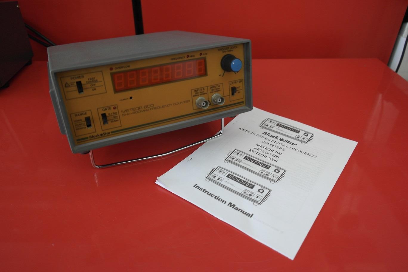 Second Hand Blackstar Meteor 600 Counter 5Hz - 600MHz - Radioworld UK