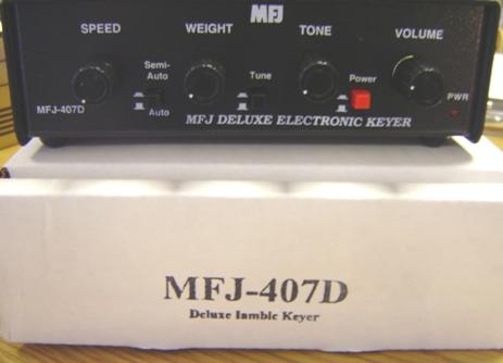 Second Hand MFJ-407D Deluxe Electronic Keyer - radioworld