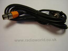 CC-1XLR-Y8-BAL Cable 3 pin XLR female for Yaesu FT-950 8 pin