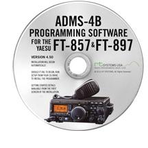 ADMS-4B Programming Software Only for the Yaesu FT-857/FT-89