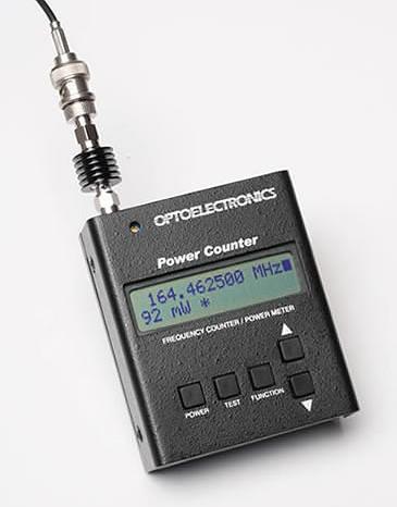 Power Counter frequency range of 10MHz-2.6GHz - radioworld