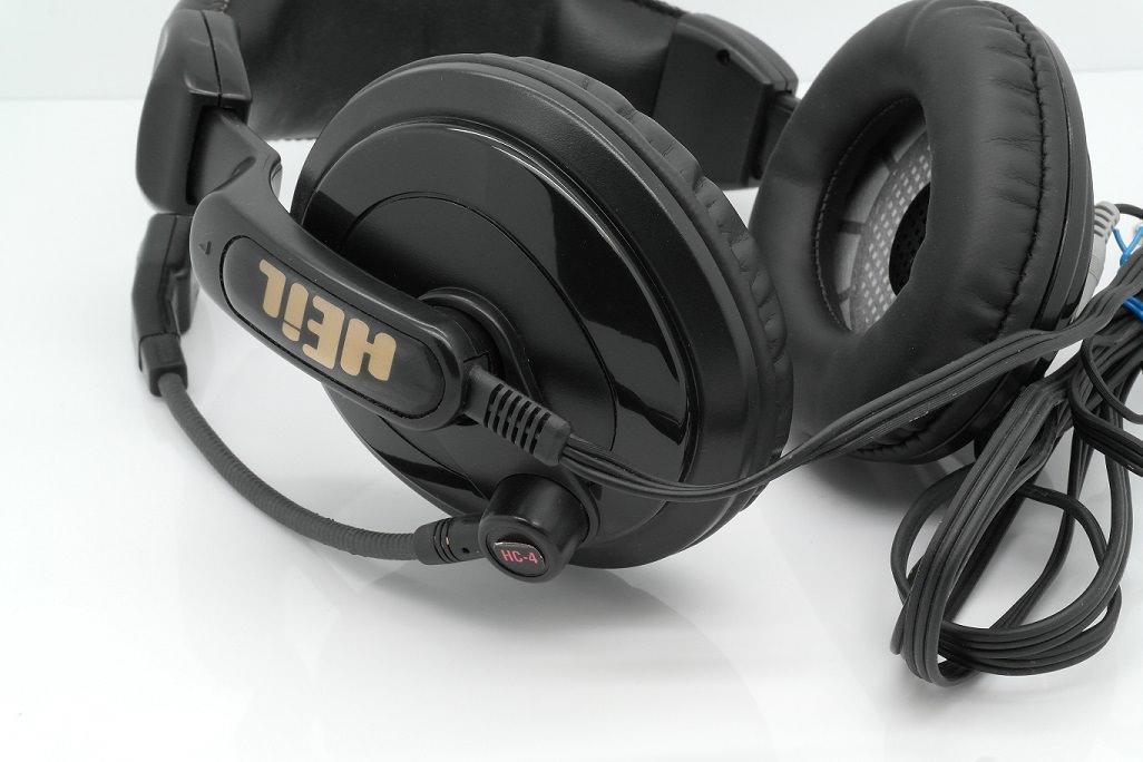 Second Hand Pro-Set-5 Heil Large Dual Headphones with HC-5 - rad