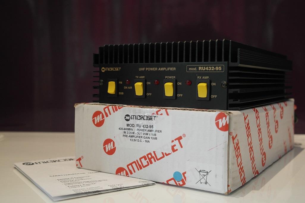 Microset RU-432-95 95W 70cm Multi Mode Linear Amplifier - Radioworld UK