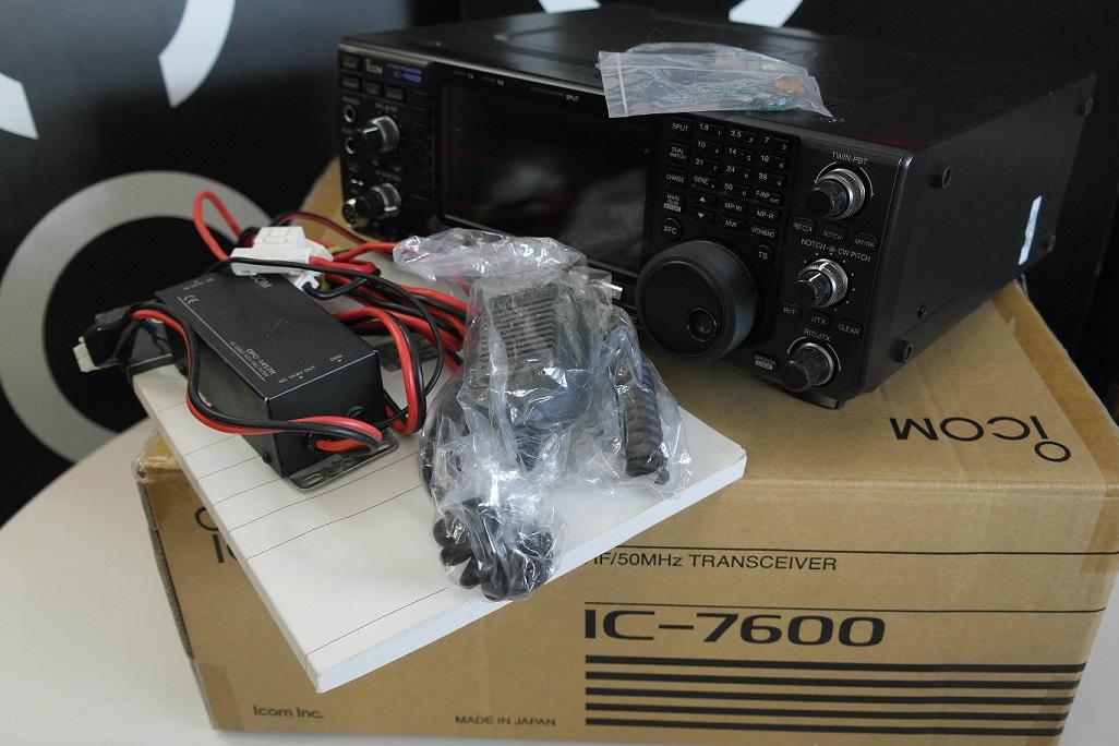 Second Hand Icom IC-7600 HF Transceiver with Band Scope - Radioworld UK ...