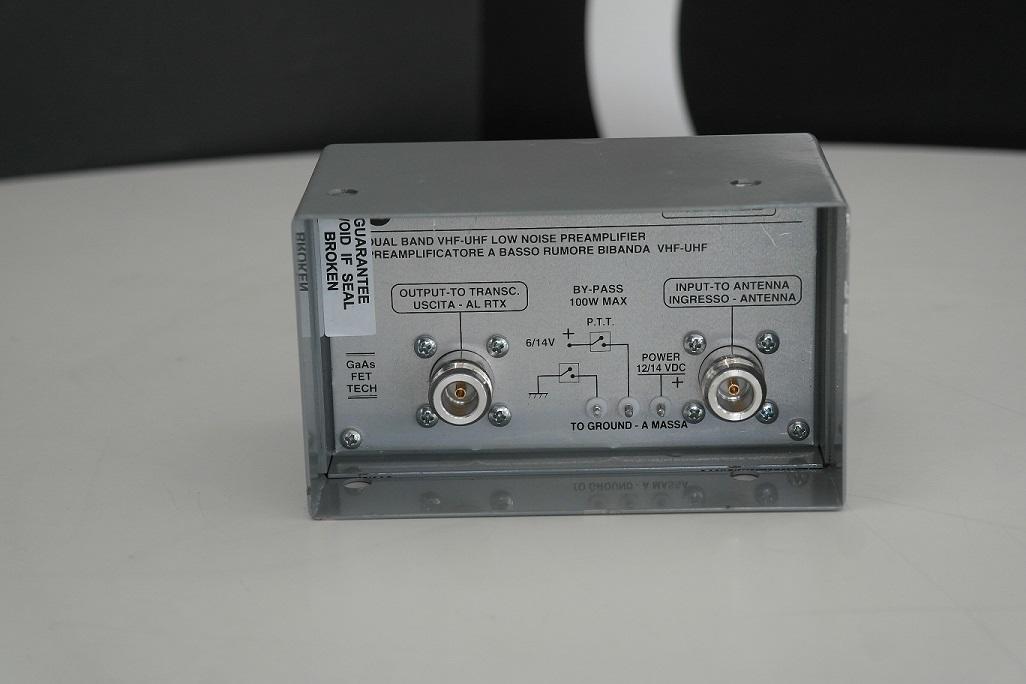 Second Hand Microset PR-2B Dual Band VHF UHF Mast Head Preamp ...