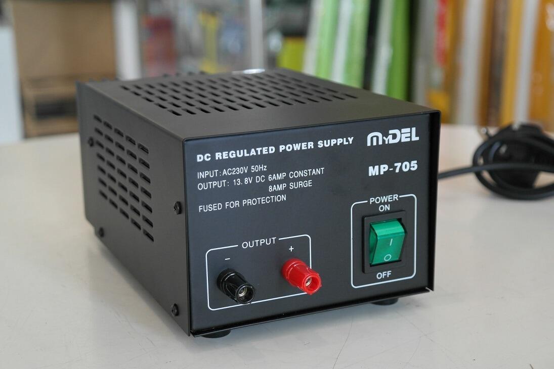 Second Hand MyDEL MP-705 Linear Power Supply - 6 Amps with 8 Amps peak ...