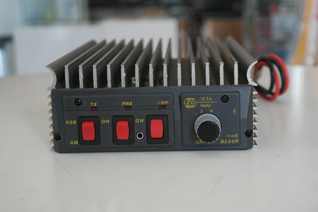 Second hand zetagi b-550p 300w am/fm pep 600w sbb linear amplifier with ...