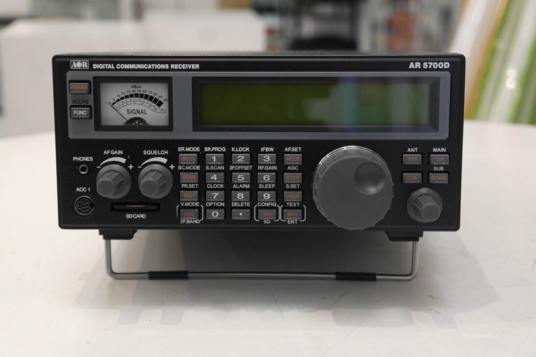 Second Hand AOR AR5700D Digital Communications Receiver - Radioworld UK