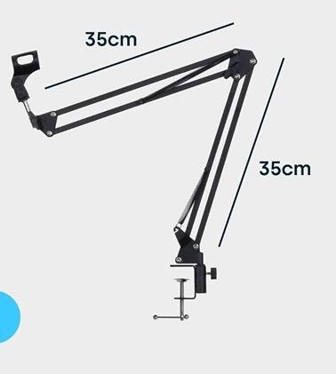 Yaesu M-90MS Microphone Stand Kit with Handheld PTT Controller ...