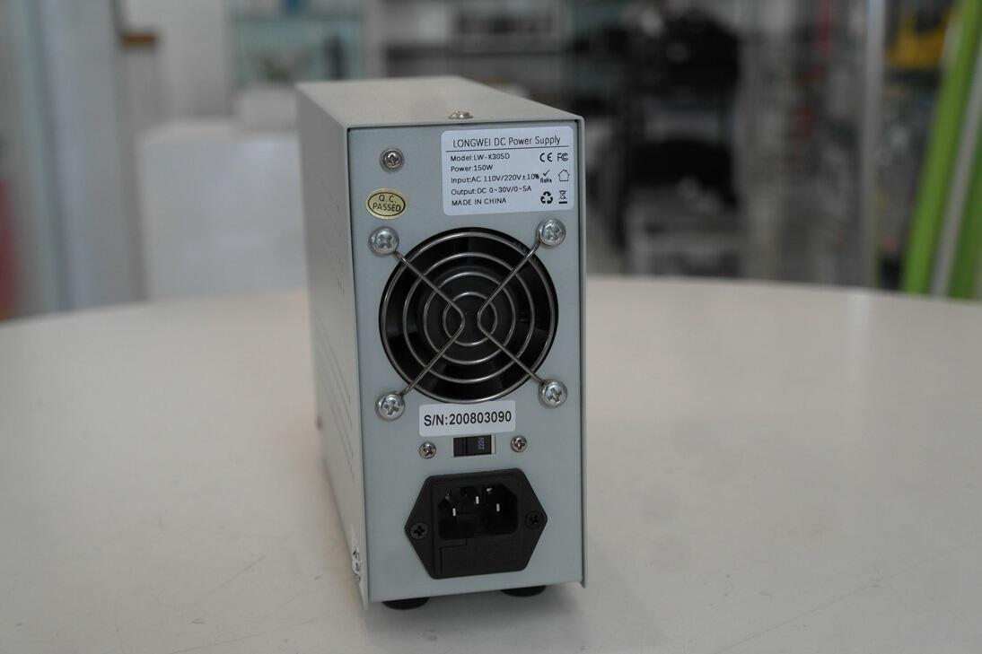 Second Hand Longwei LW-K305D 30V 5A Switching Laboratory 110V-220V Digital Display Adjustable Power