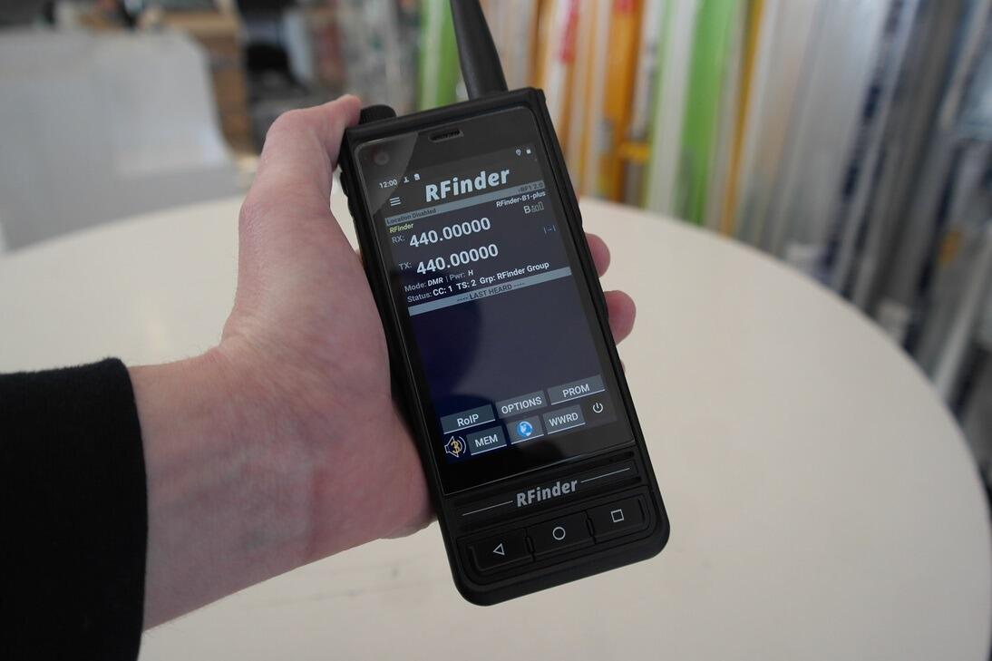 Second hand rfinder b1 dual band dmr network handheld radio - Radioworld UK