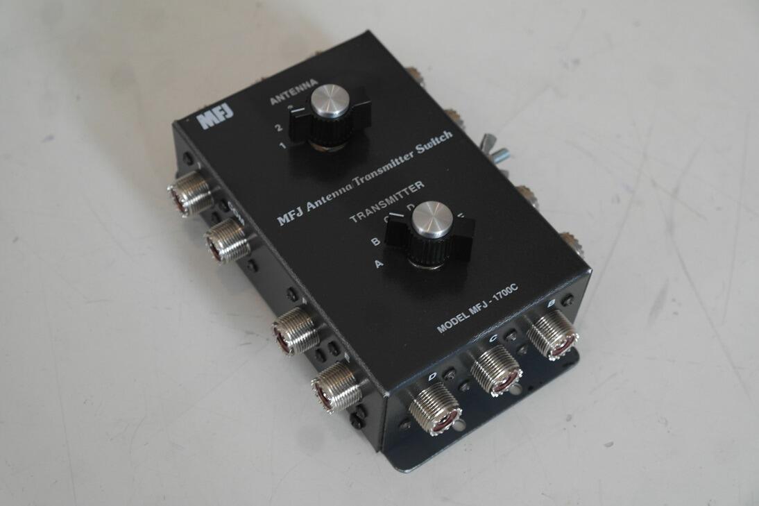 Second Hand MFJ-1700C 6 Way Antenna Coax Switch - Radioworld UK