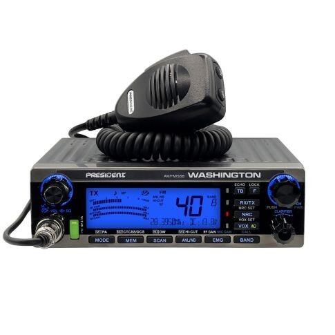 President washington 10m & 12m 80w mobile transceiver at Radioworld UK