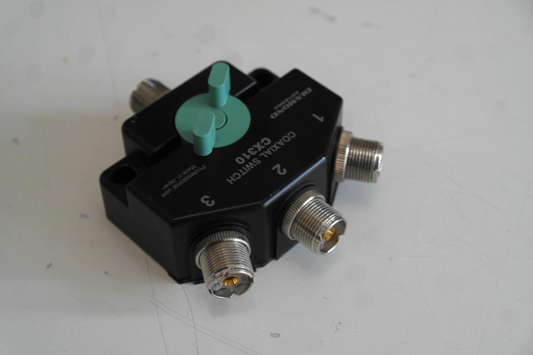 Second Hand Diamond CX-310A 3-way Coax Switch SO-239 - RW UK