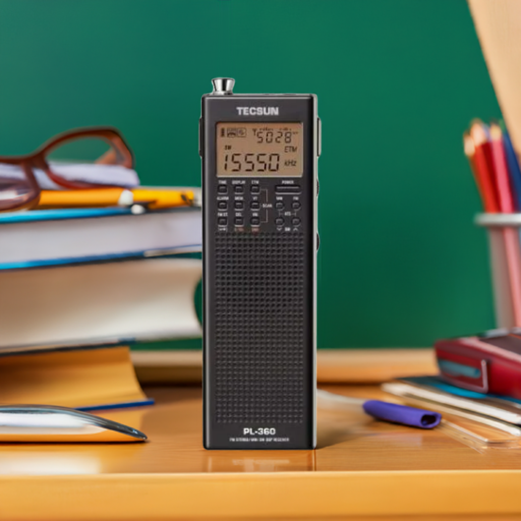 Tecsun pl-360 fm stereo/mw/sw pll dsp worldband receiver at Radioworld UK