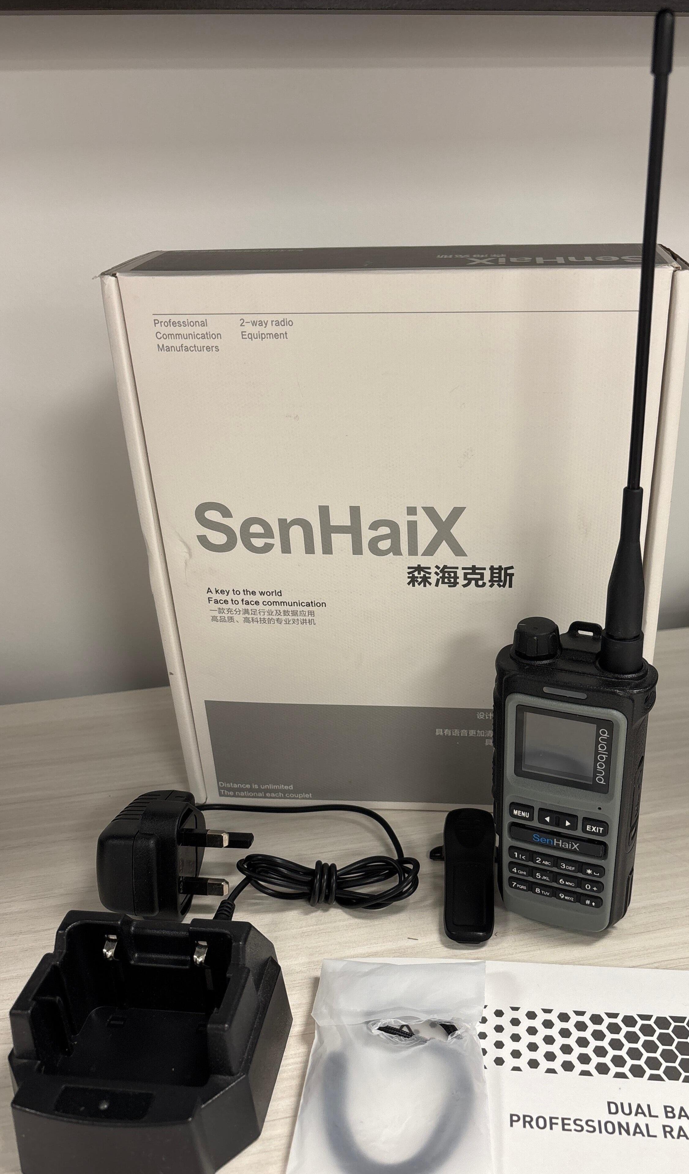 Second Hand Senhaix 8600 Handheld Dual Band Radio with Airband RX ...