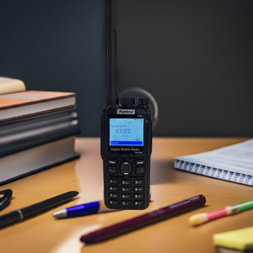 Second Hand Kydera DR-880 UHF Analog/Digital 5 Watt DMR Portable Radio ...