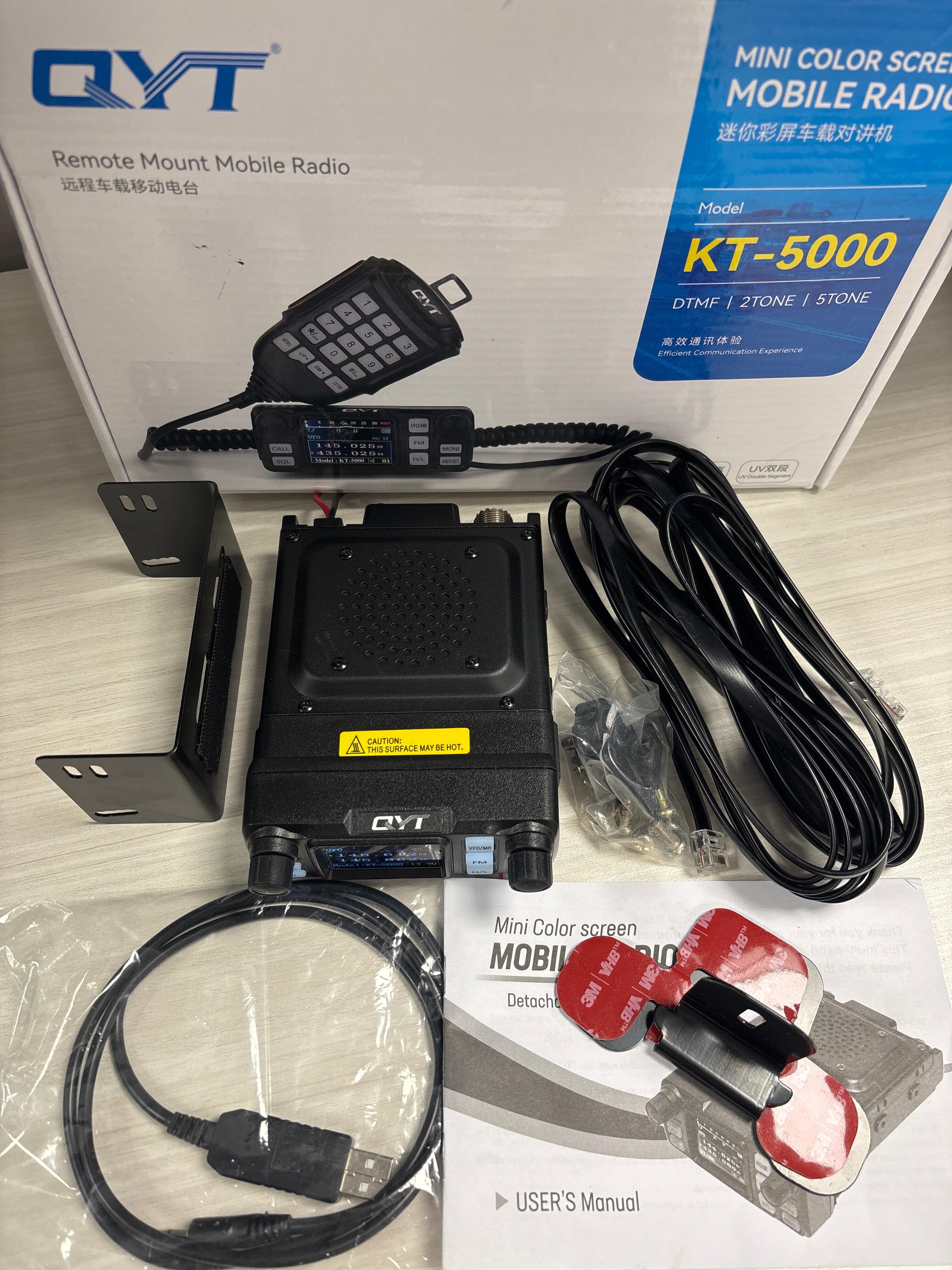 Second Hand QYT KT5000 is a versatile 2m/70cm transceiver with ...