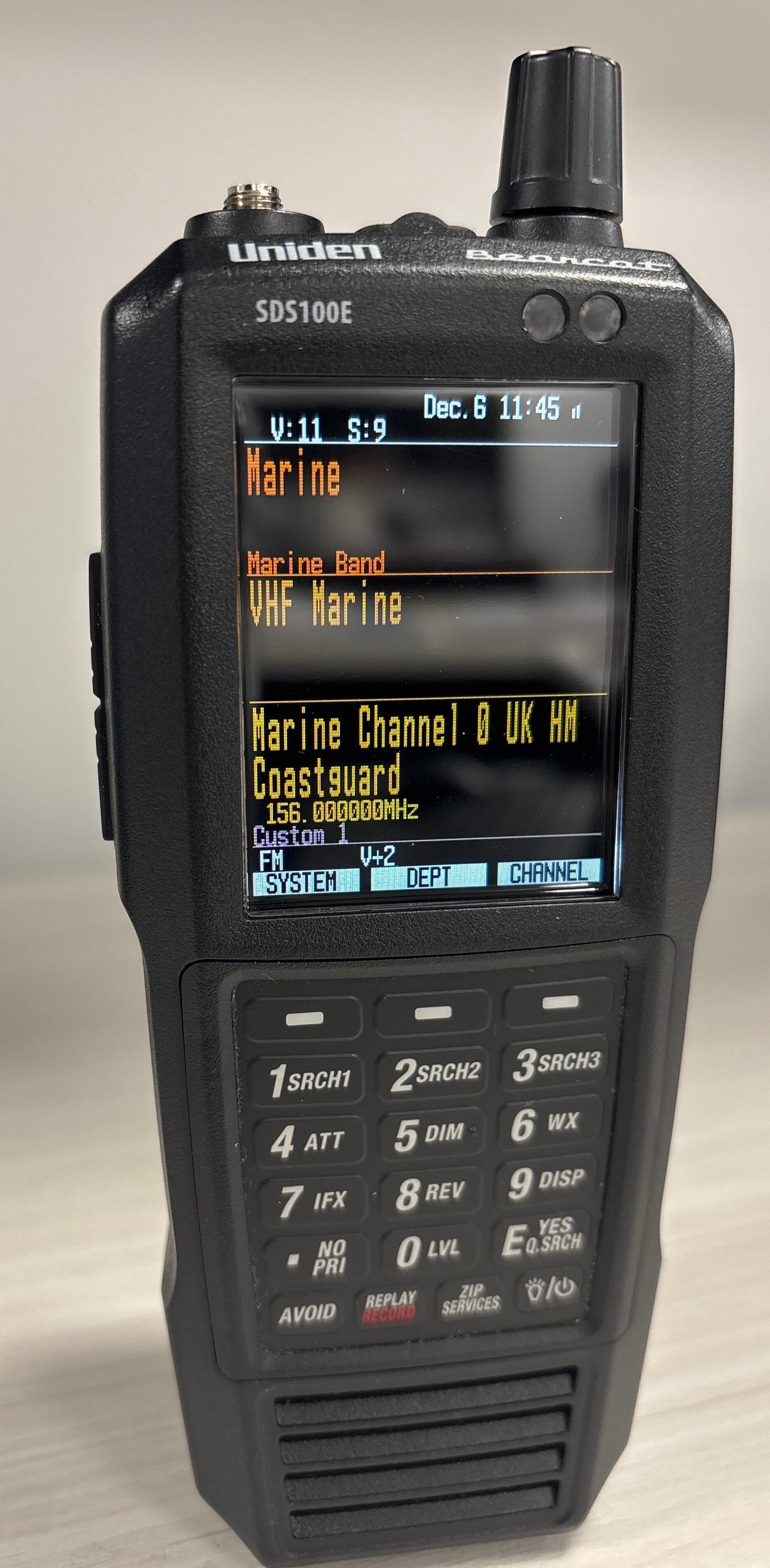 Second Hand Uniden SDS100E, DMR, NXDN, ProVoice - Radioworld UK