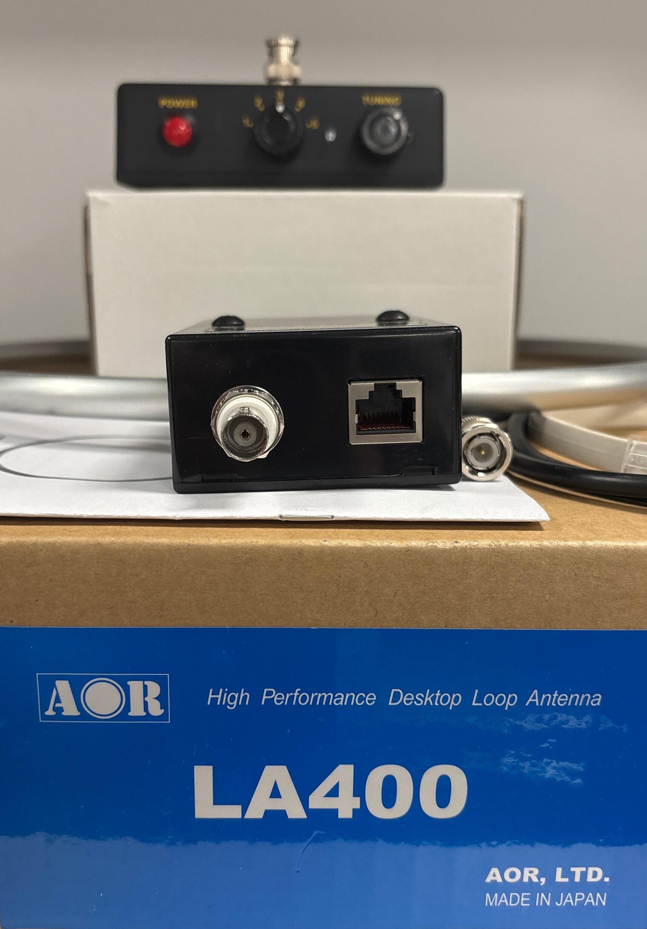 Second Hand AOR LA-400 Desktop Loop Antenna - Radioworld UK