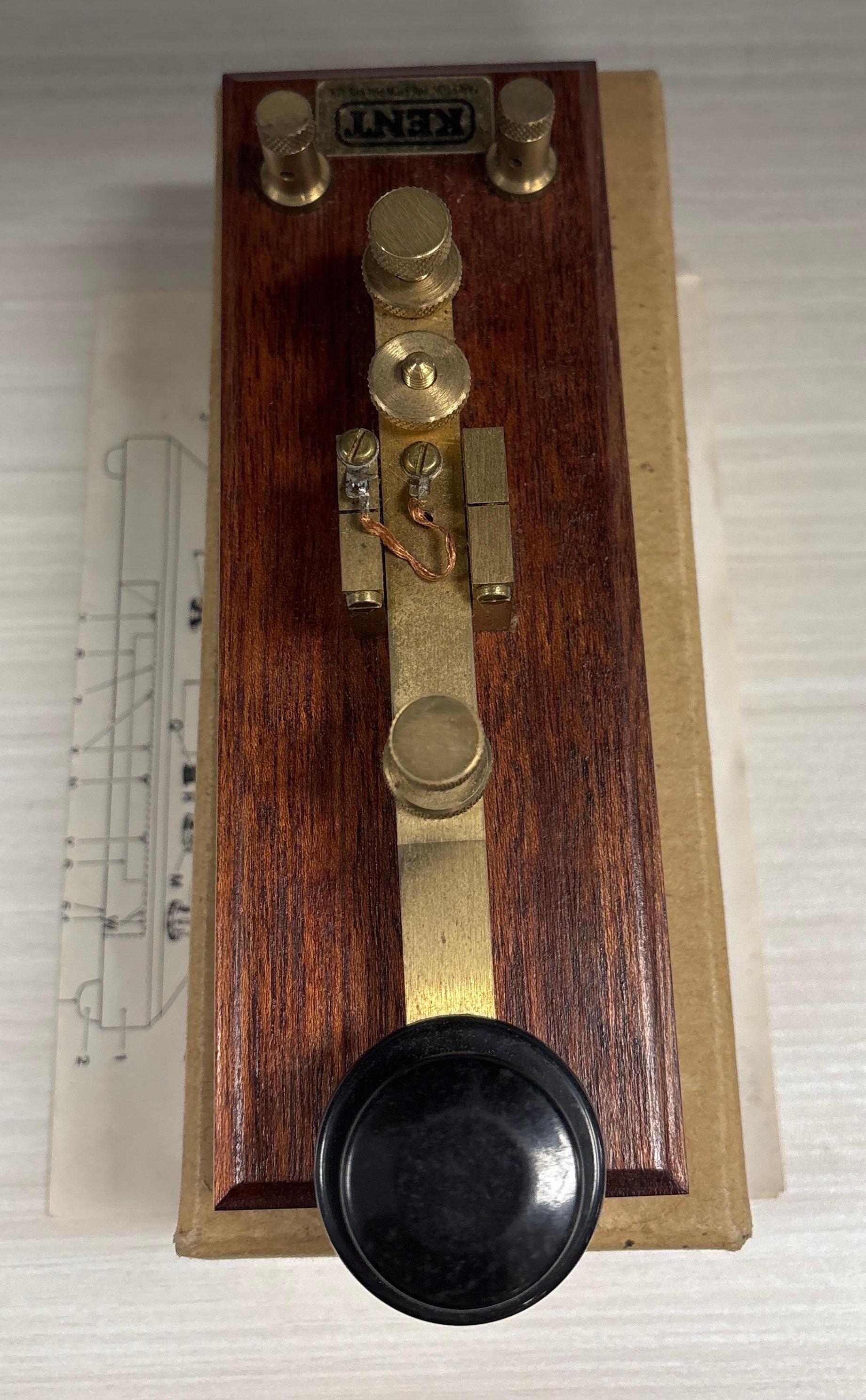 Second Hand KT-1 Kent Straight Morse Key - Radioworld UK