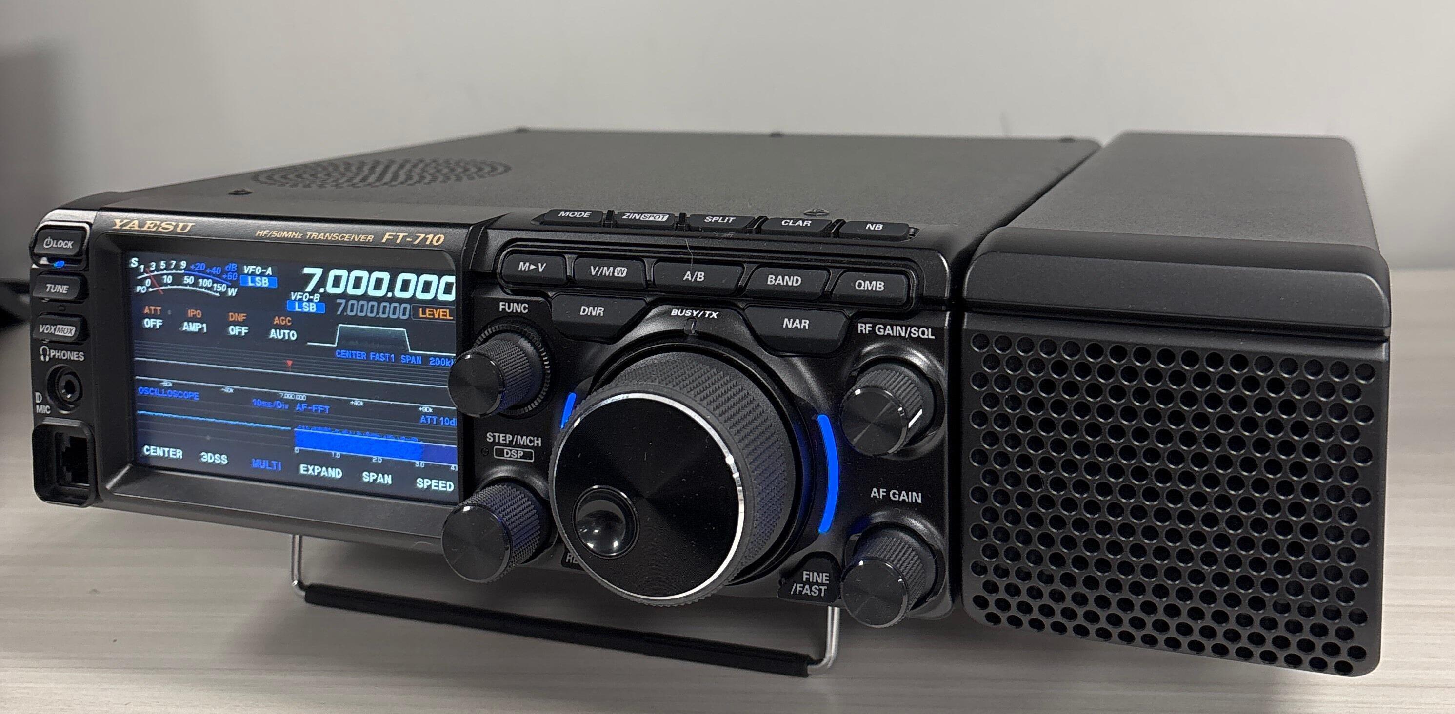 Second Hand Yaesu FT-710 AESS HF/70MHZ/50MHz SDR Transceiver - Radioworld UK